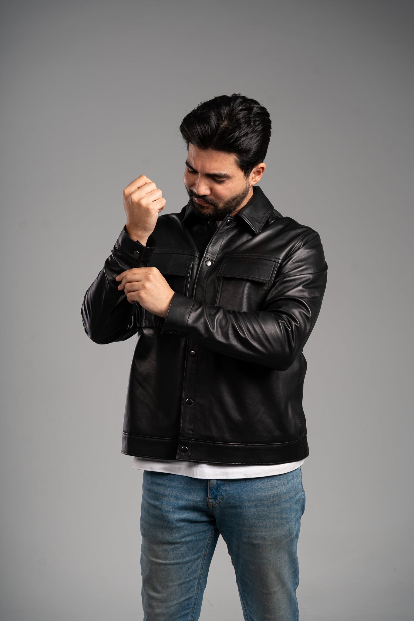 Shirt Jacket – Romantic Leather